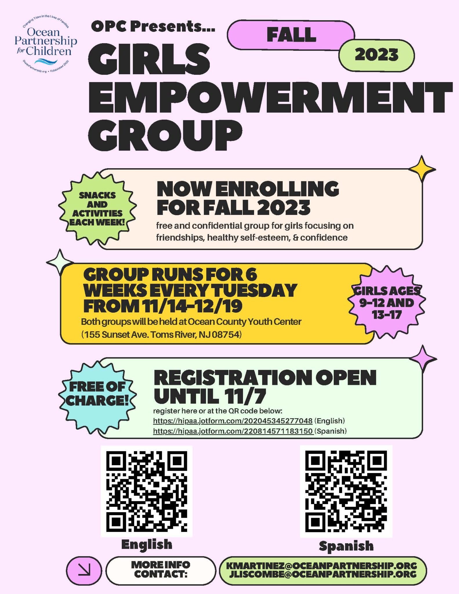 Girl Empowerment Group | Ocean Partnership for Children